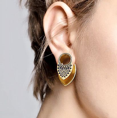 Septum Stretching Kit 12mm Stainless Steel Double Flare Ear Tunnels ...